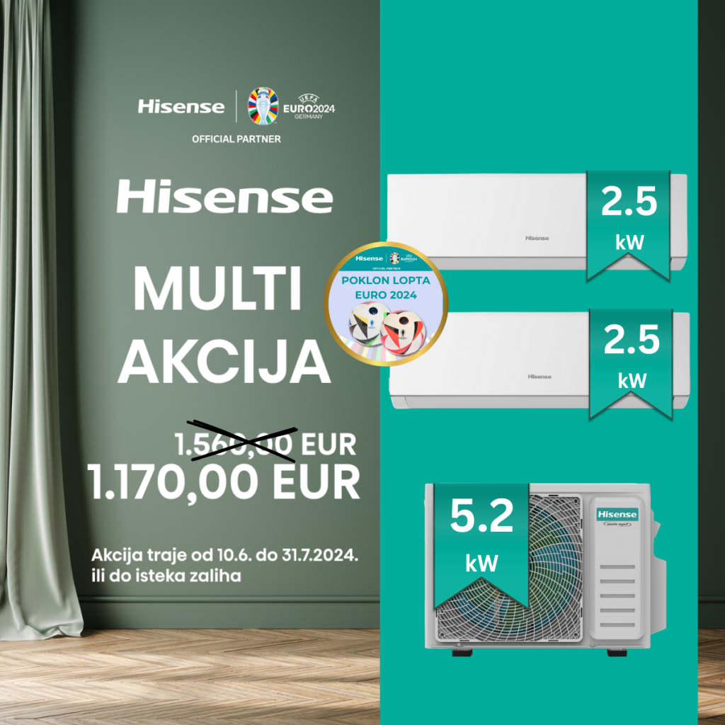 Hisense MULTI akcija – Klima Buhin