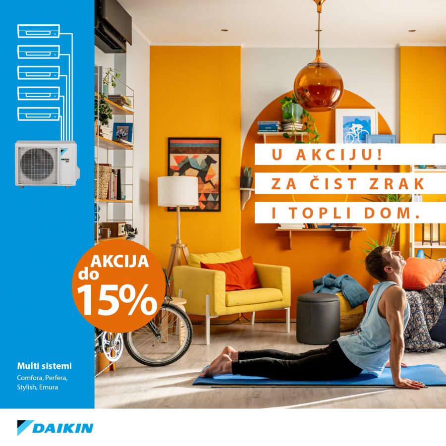 Daikin Multiakcija – Klima Buhin